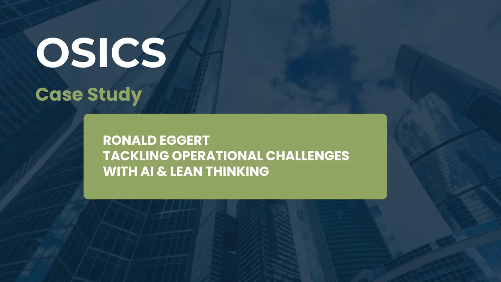 Tackling Operational Challenges with AI & Lean Thinking